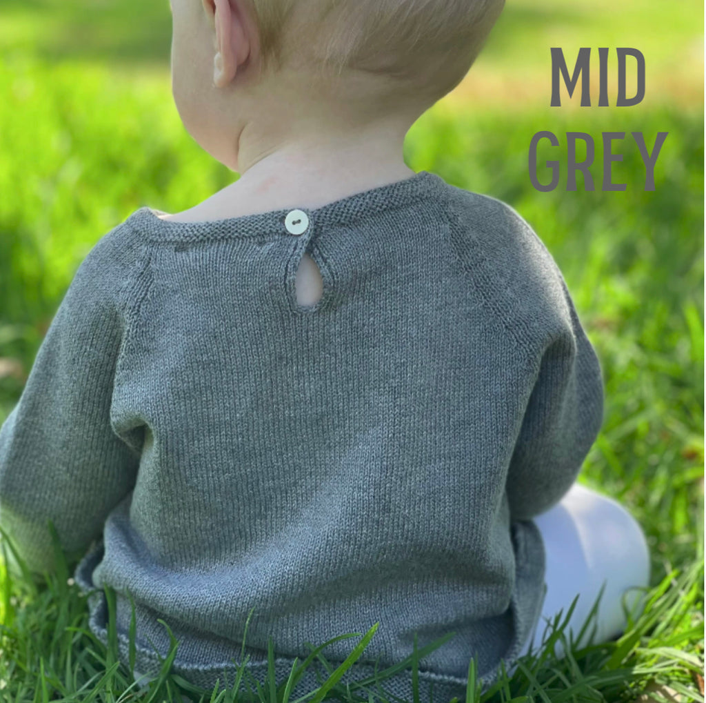 Fine Knit Jumper 100% Organic Cotton | The Knit Studio – theknitstudio